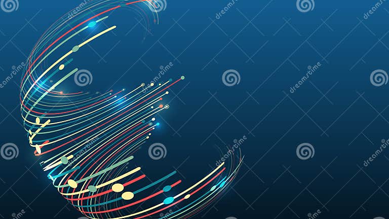 An Array of Information in the Form of a Luminous Sphere. Large Data ...