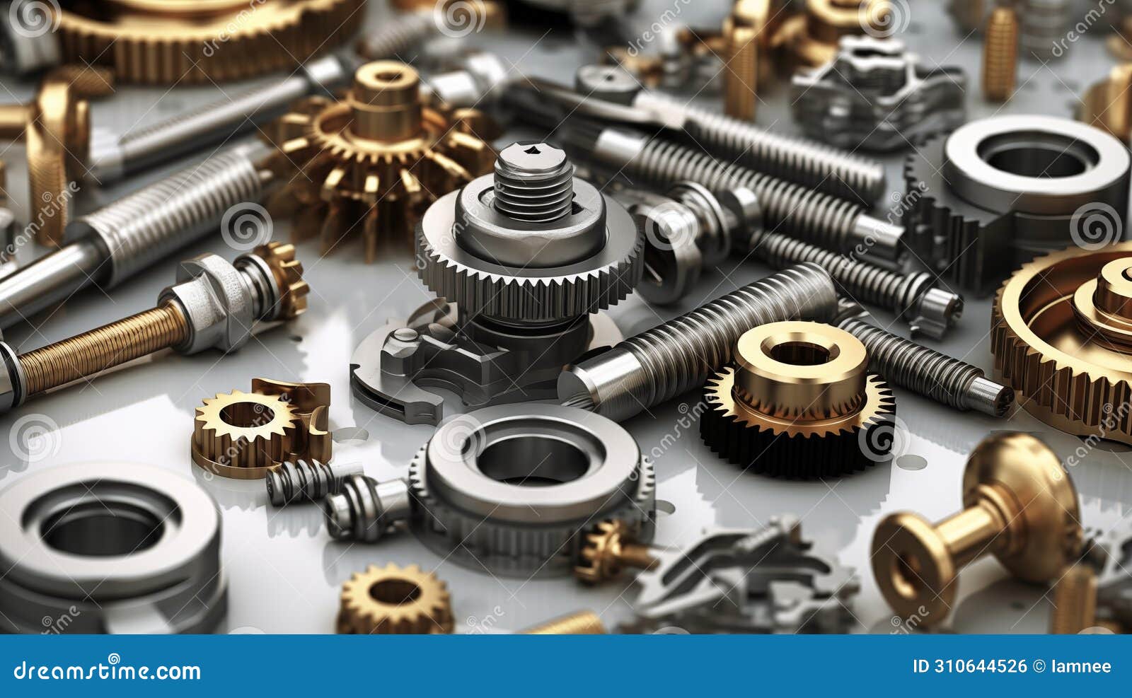 Array of Mechanical Components, Showcasing Variety and Functionality.AI ...