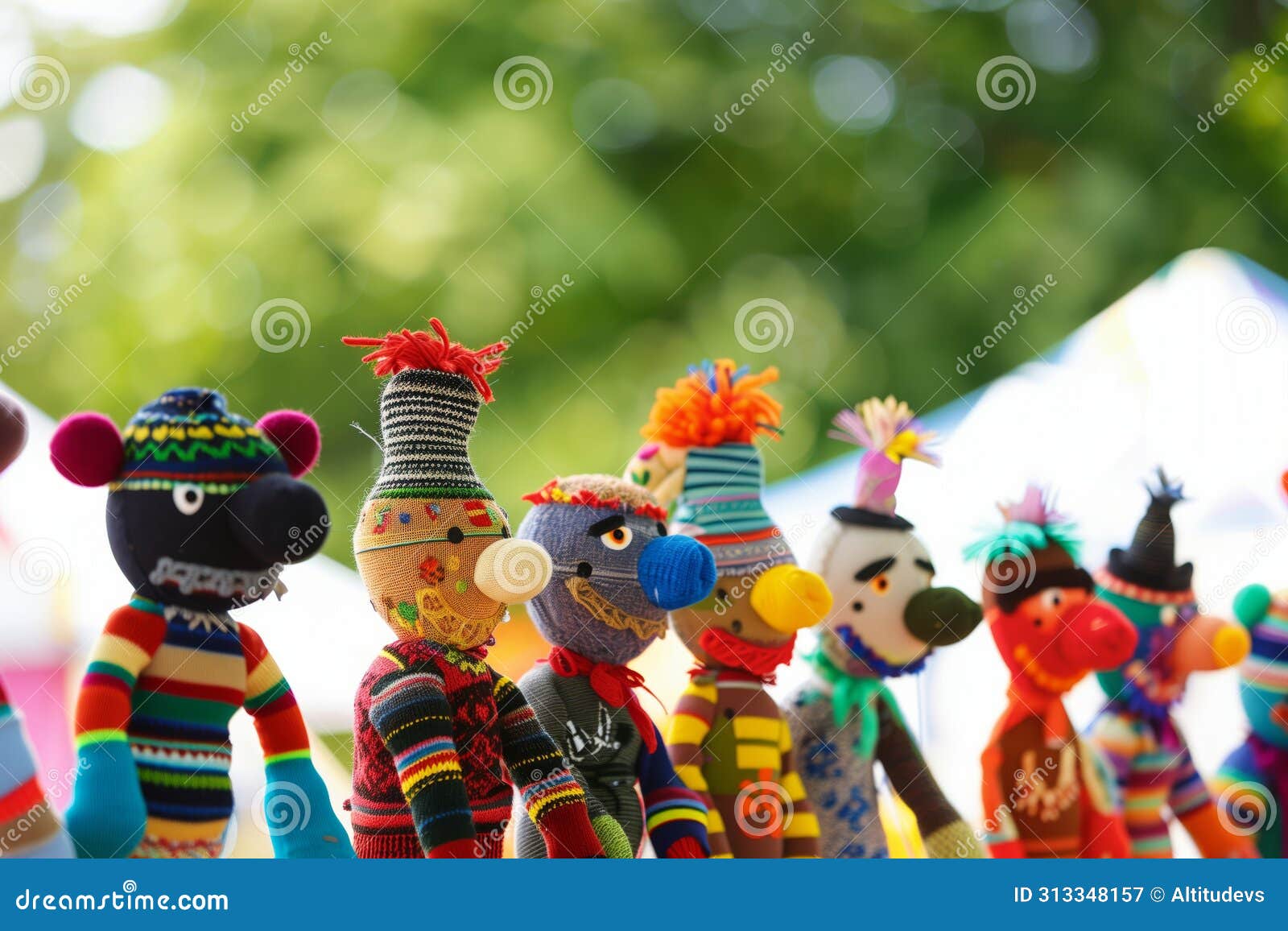 Puppet Characters For Puppet Show Royalty-Free Stock Photo ...