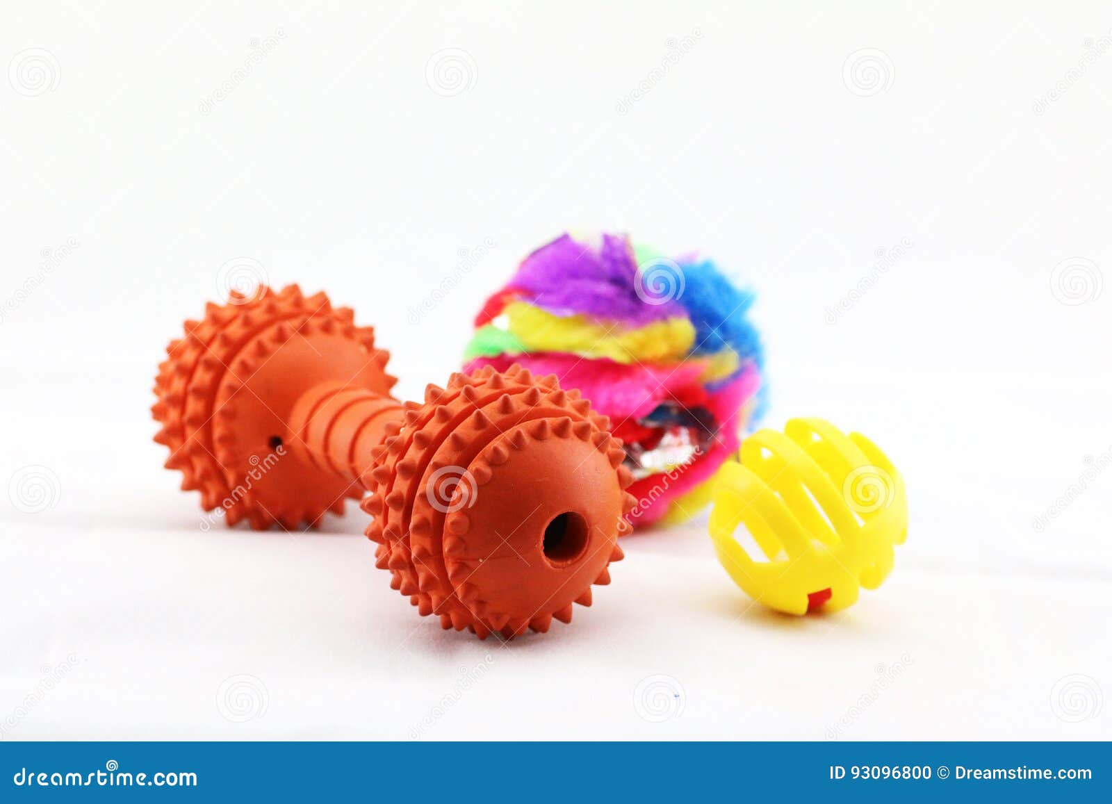 An array of pet toys stock photo. Image of colourful - 93096800
