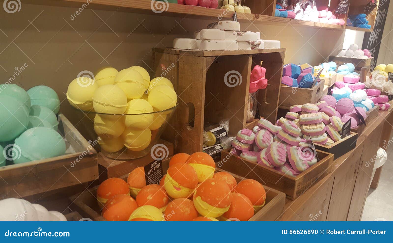 An array of soaps editorial image. Image of colours, wooden - 86626890