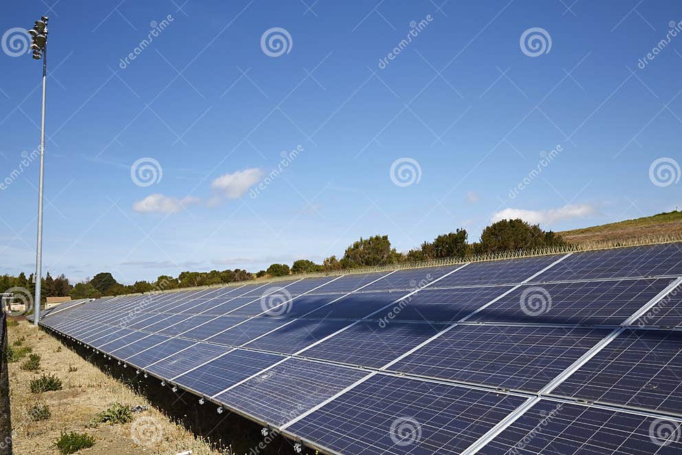 Array of Solar Energy Boards Stock Image - Image of solar, boards: 56960669