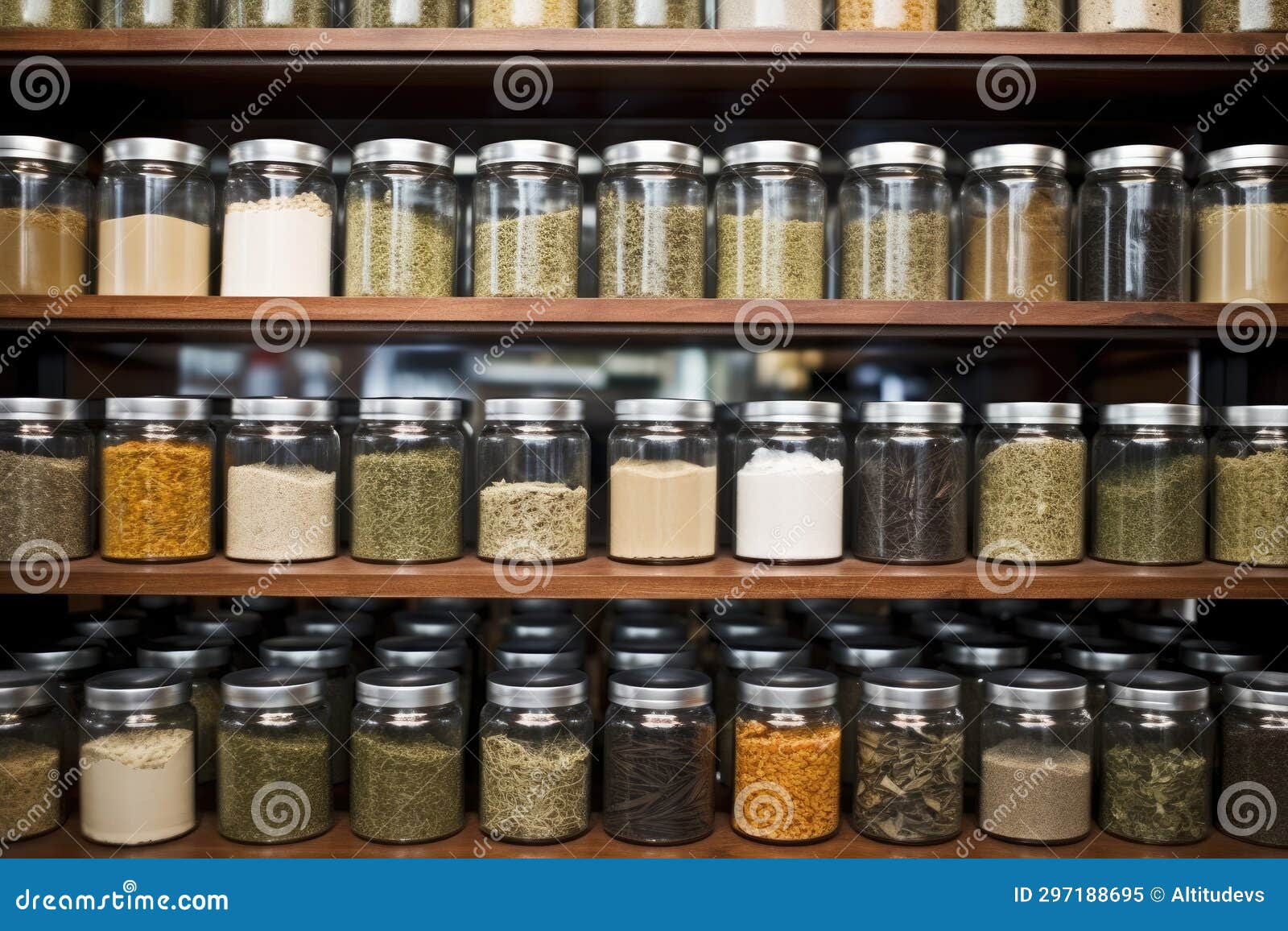 Array of Specialty Teas in a Tea Shop Stock Image - Image of teas ...