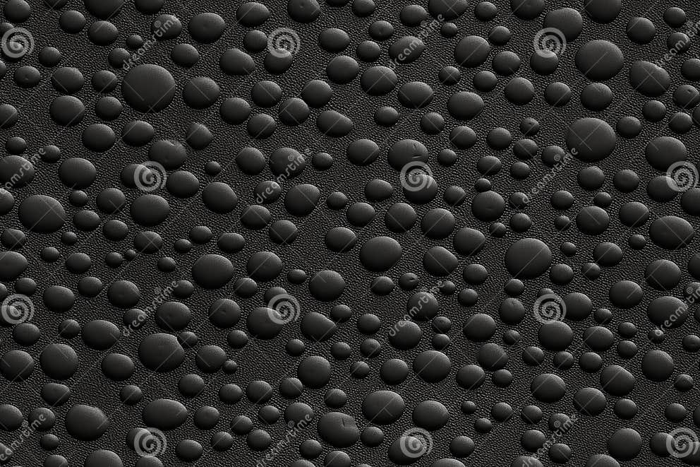 Abstract Black Bubbles Texture Stock Illustration - Illustration of ...