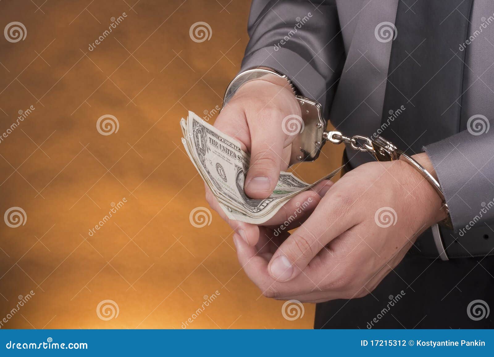 Arrest handcuffs stock photo. Image of handcuff, pinch - 17215312