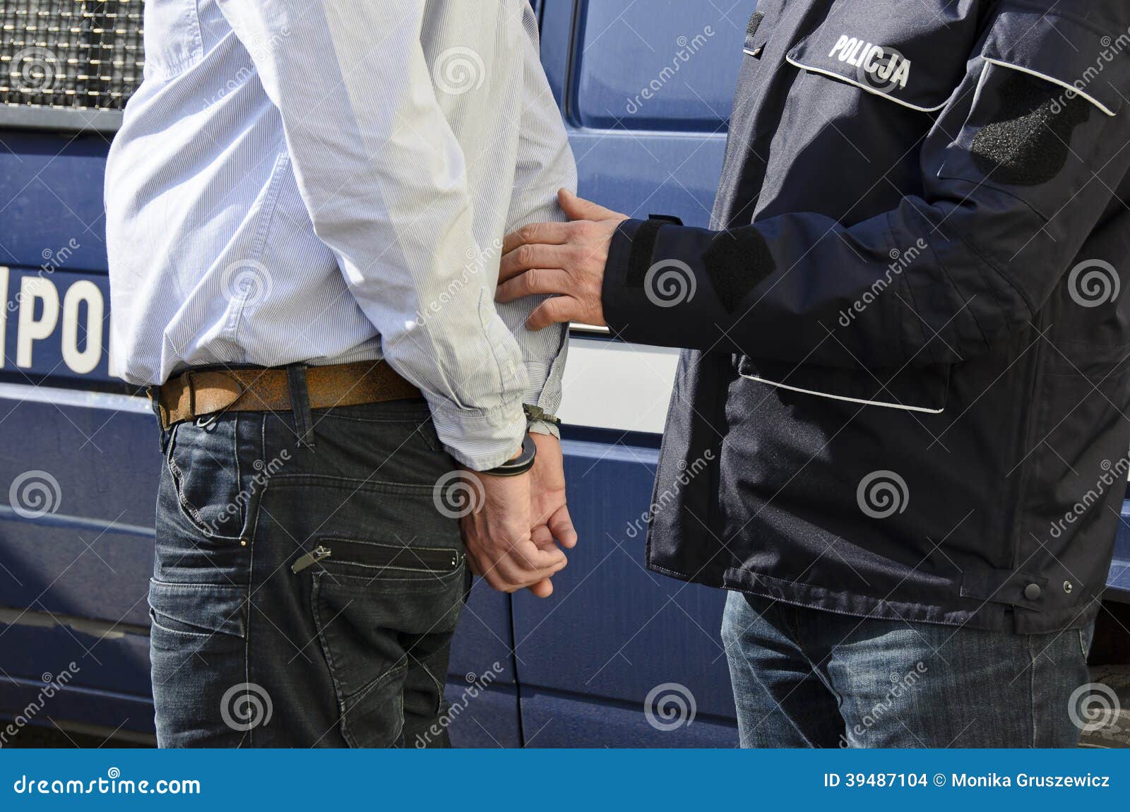 The arrest of a man stock photo. Image of violence, police - 39487104
