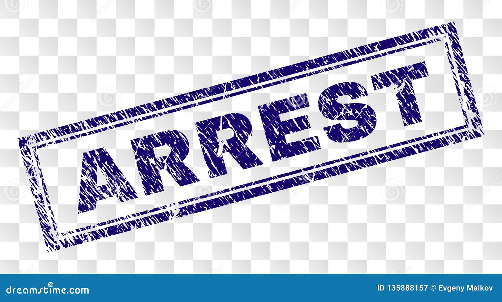 Grunge ARREST Rectangle Stamp Stock Vector - Illustration of print ...