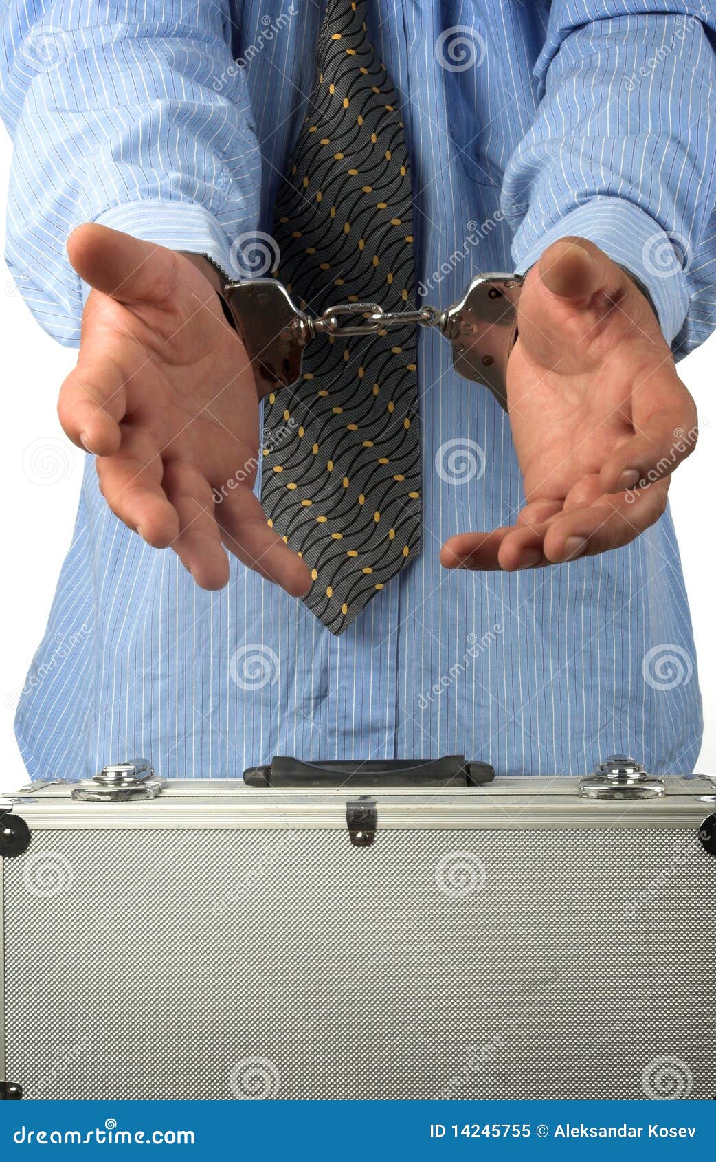 Arrestatie stock afbeelding. Image of arrestatie, overtreder - 14245755