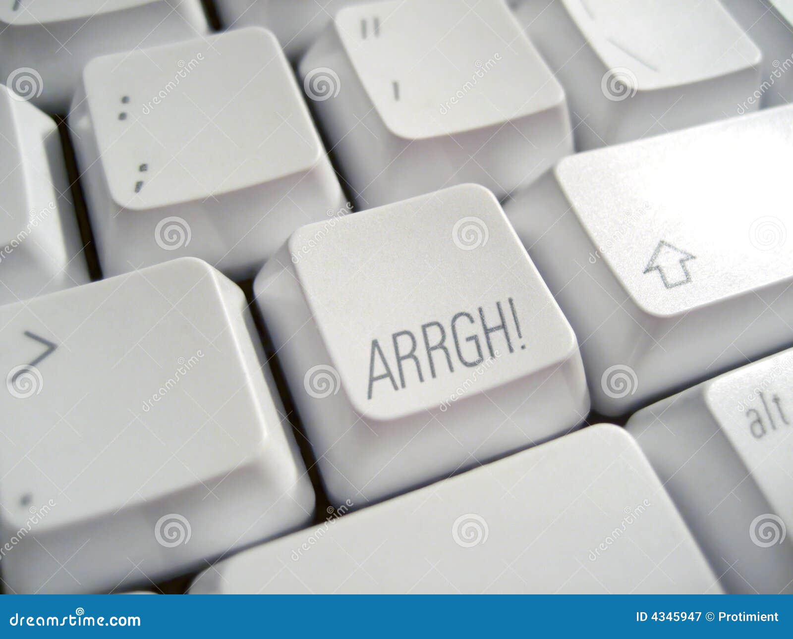 ARRGH keyboard stock image. Image of anger, arrgh, argh - 4345947