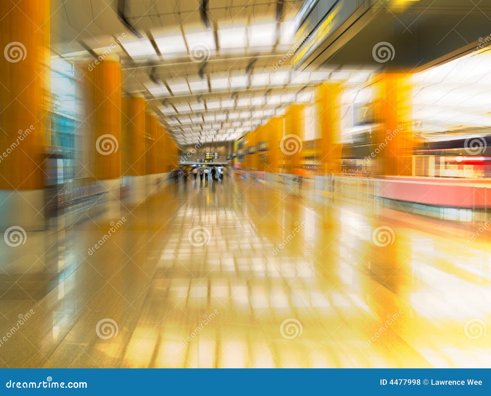 Arrival stock photo. Image of light, columns, airport - 4477998