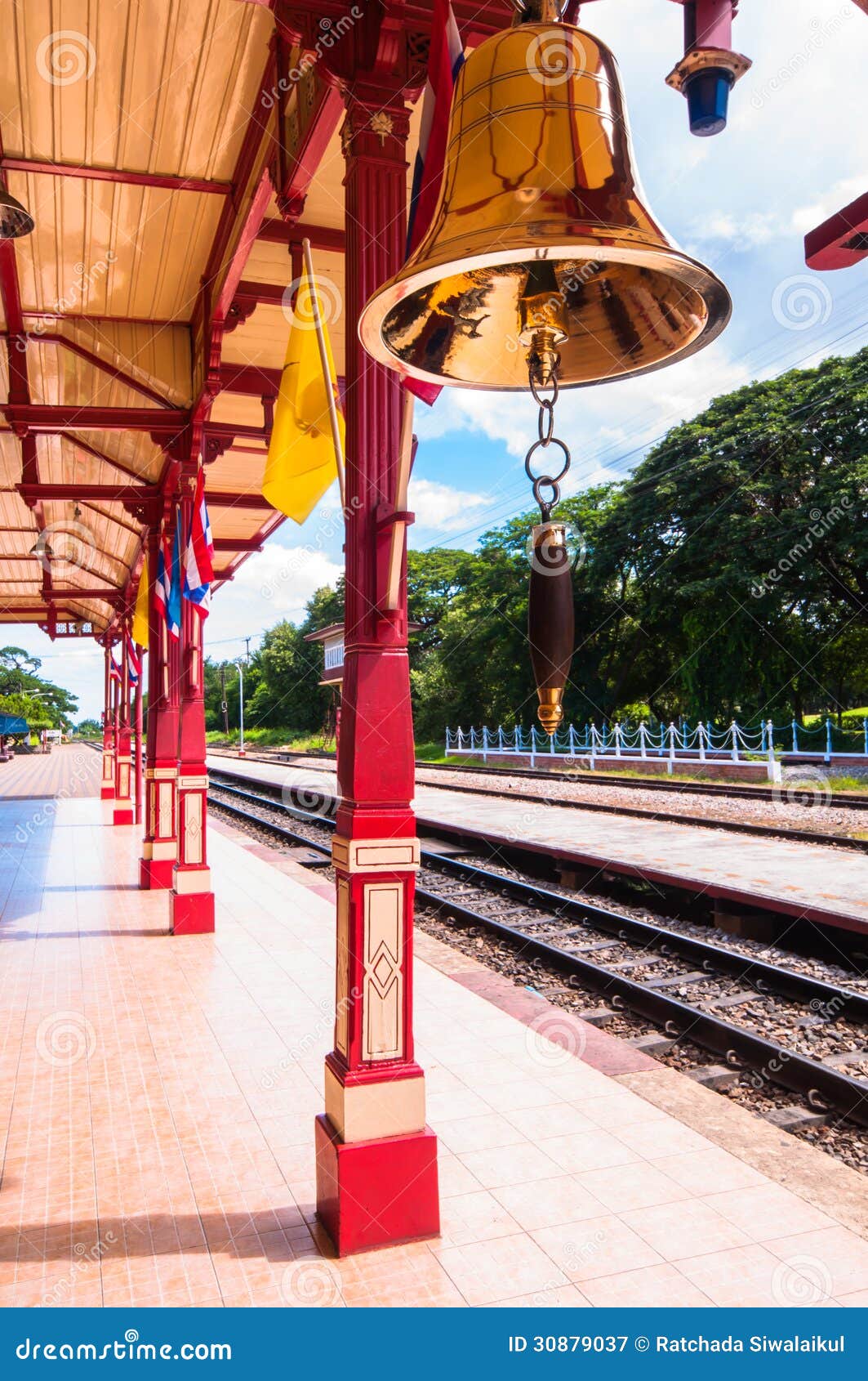 Classical railway station stock image. Image of departure - 30879037
