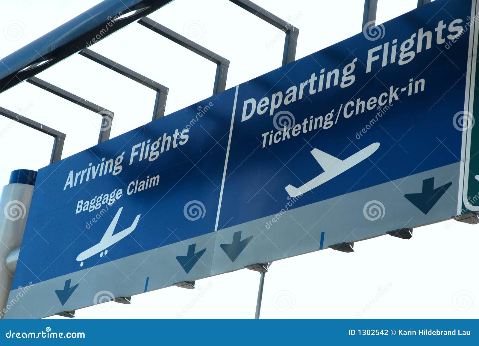 Arrival Departure Sign stock photo. Image of lane, road - 1302542