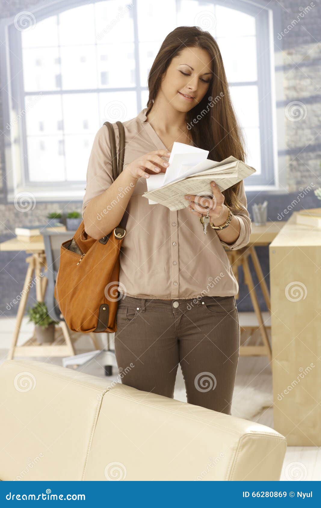 Arrival at home stock image. Image of mail, lifestyle - 66280869
