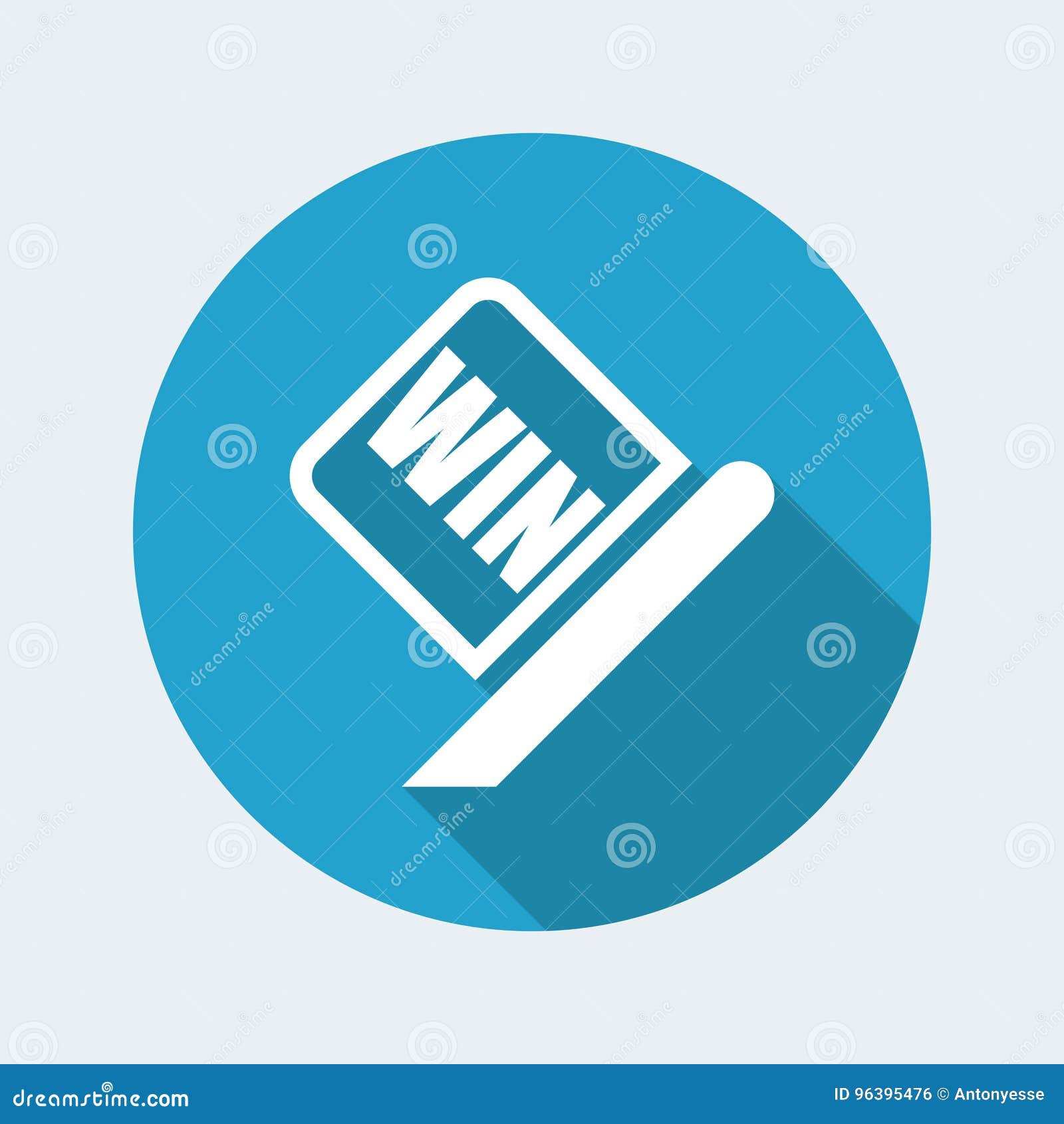 Arrival race flag icon stock vector. Illustration of single - 96395476