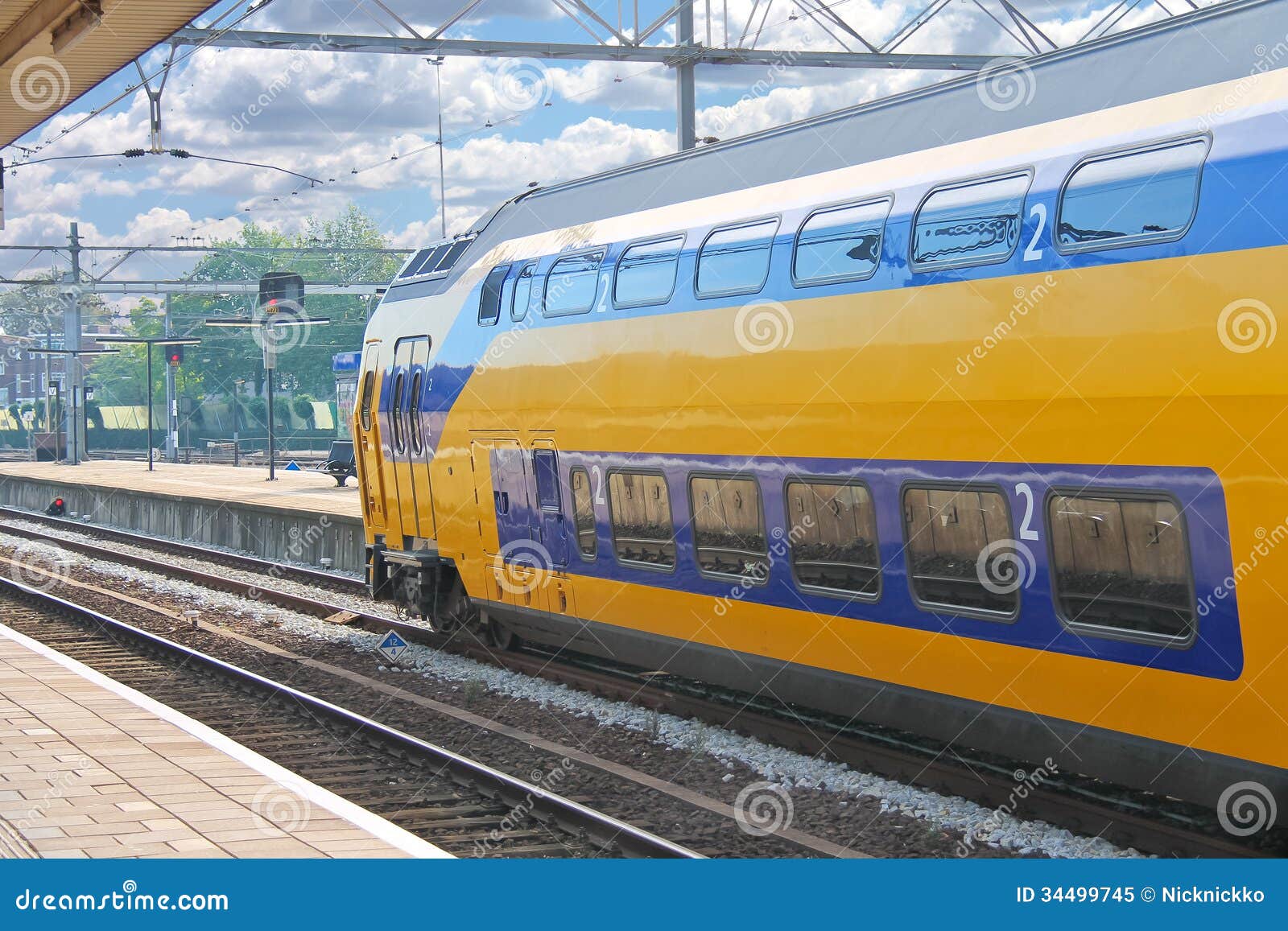 Arrival of the Train at Station Stock Image - Image of architecture ...