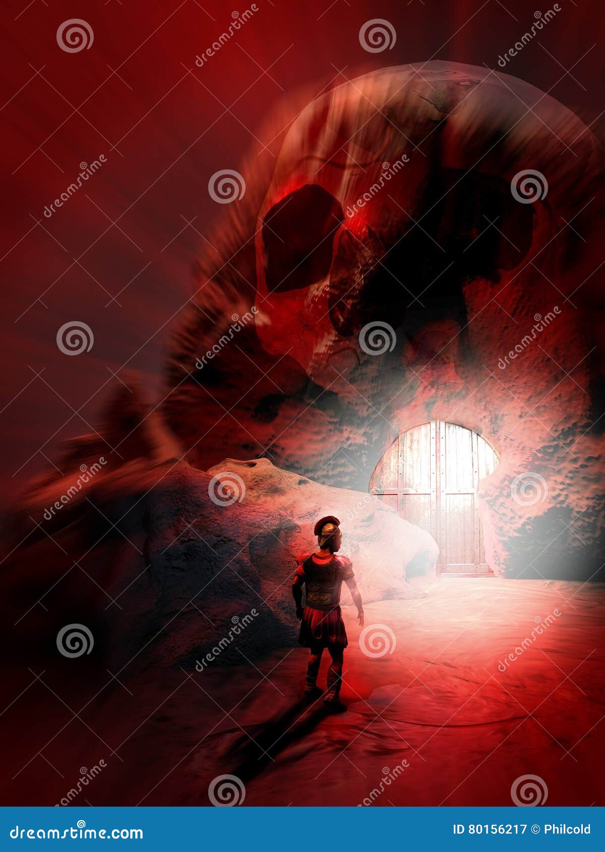 Arrivando all'elisio illustrazione di stock. Illustrazione di eroico ...