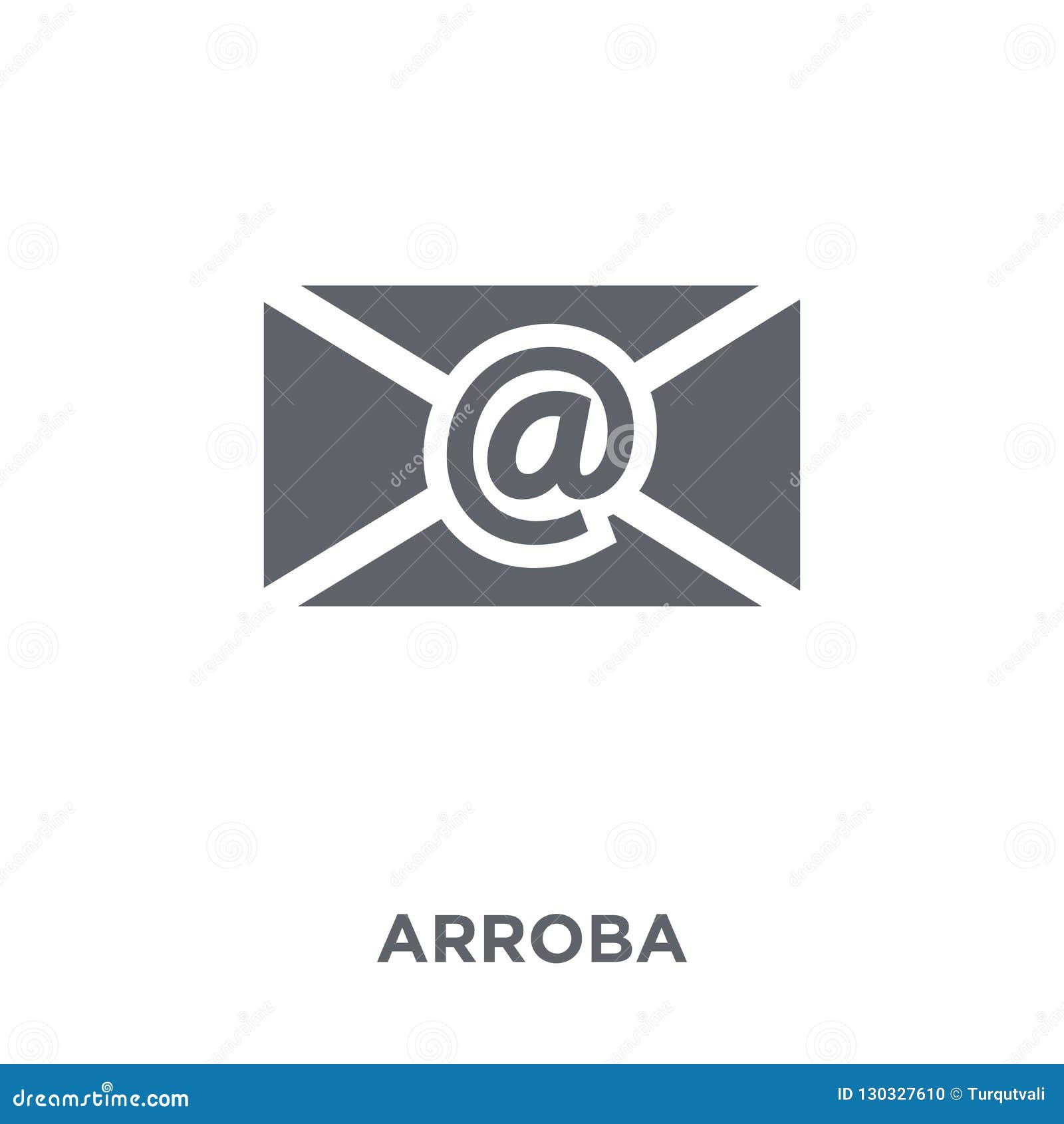 Arroba Icon. Trendy Arroba Logo Concept On White Background From ...