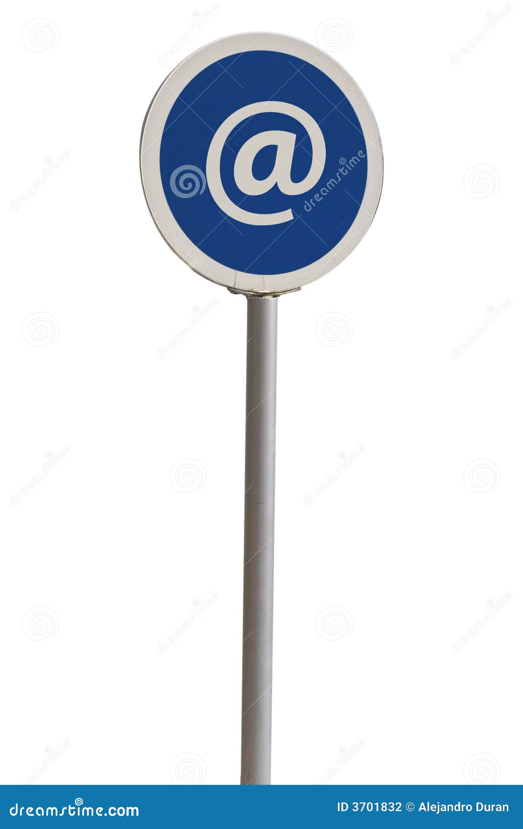 Arroba sign stock photo. Image of advertisement, reserved - 3701832