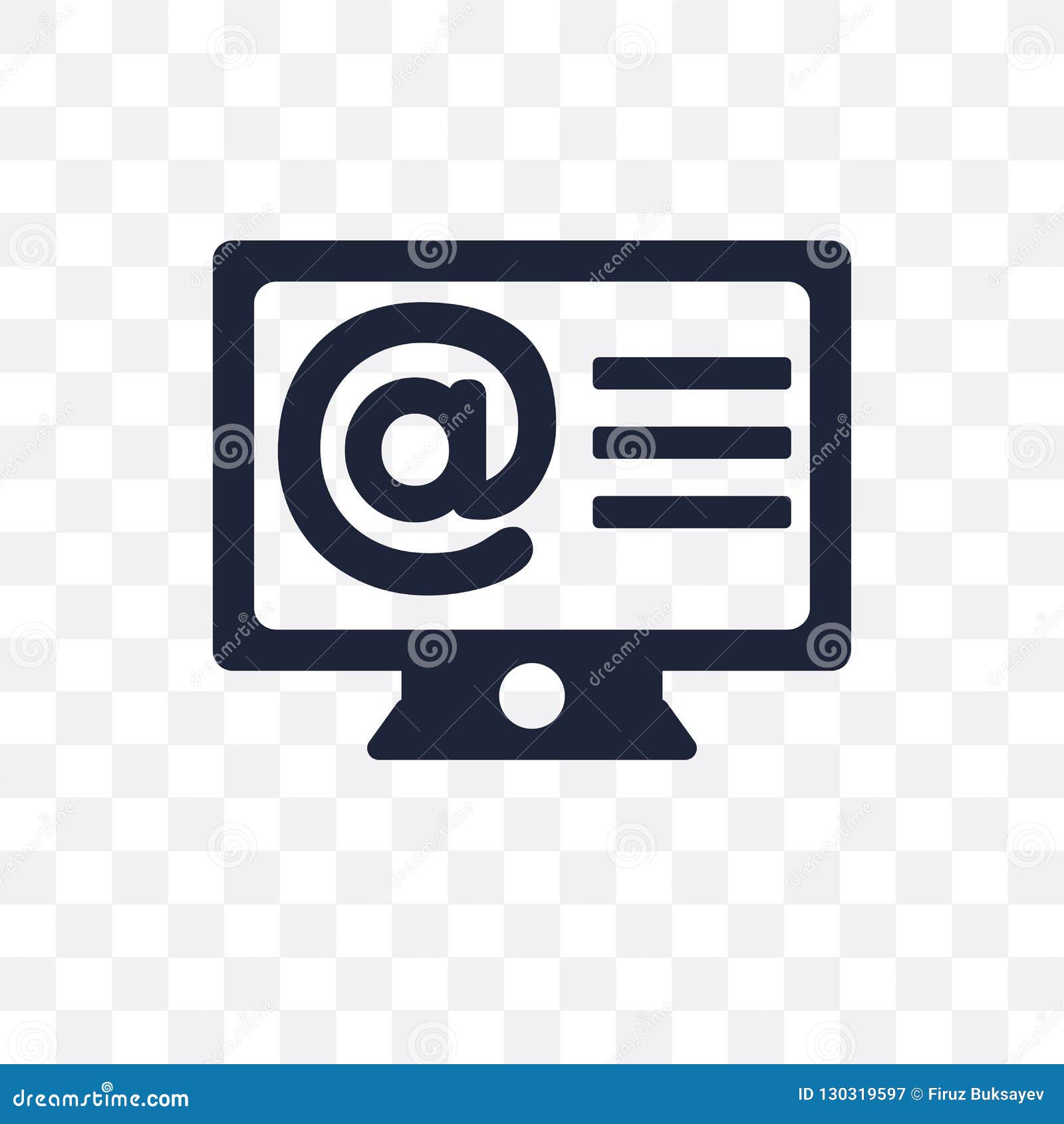 Arroba Transparent Icon. Arroba Symbol Design From Communication ...