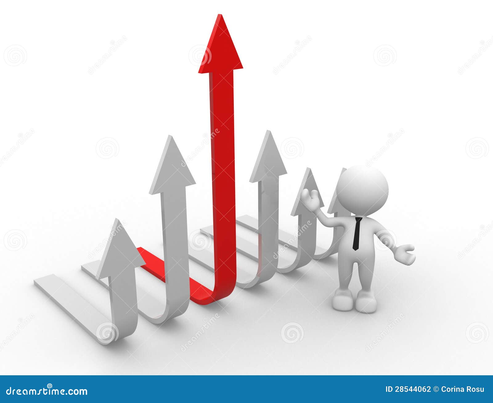 Arrow stock illustration. Illustration of advancement - 28544062