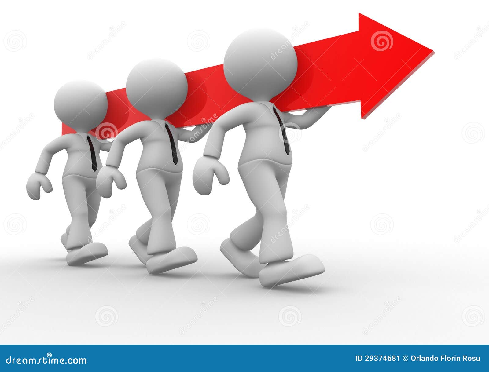 Arrow stock illustration. Illustration of work, company - 29374681