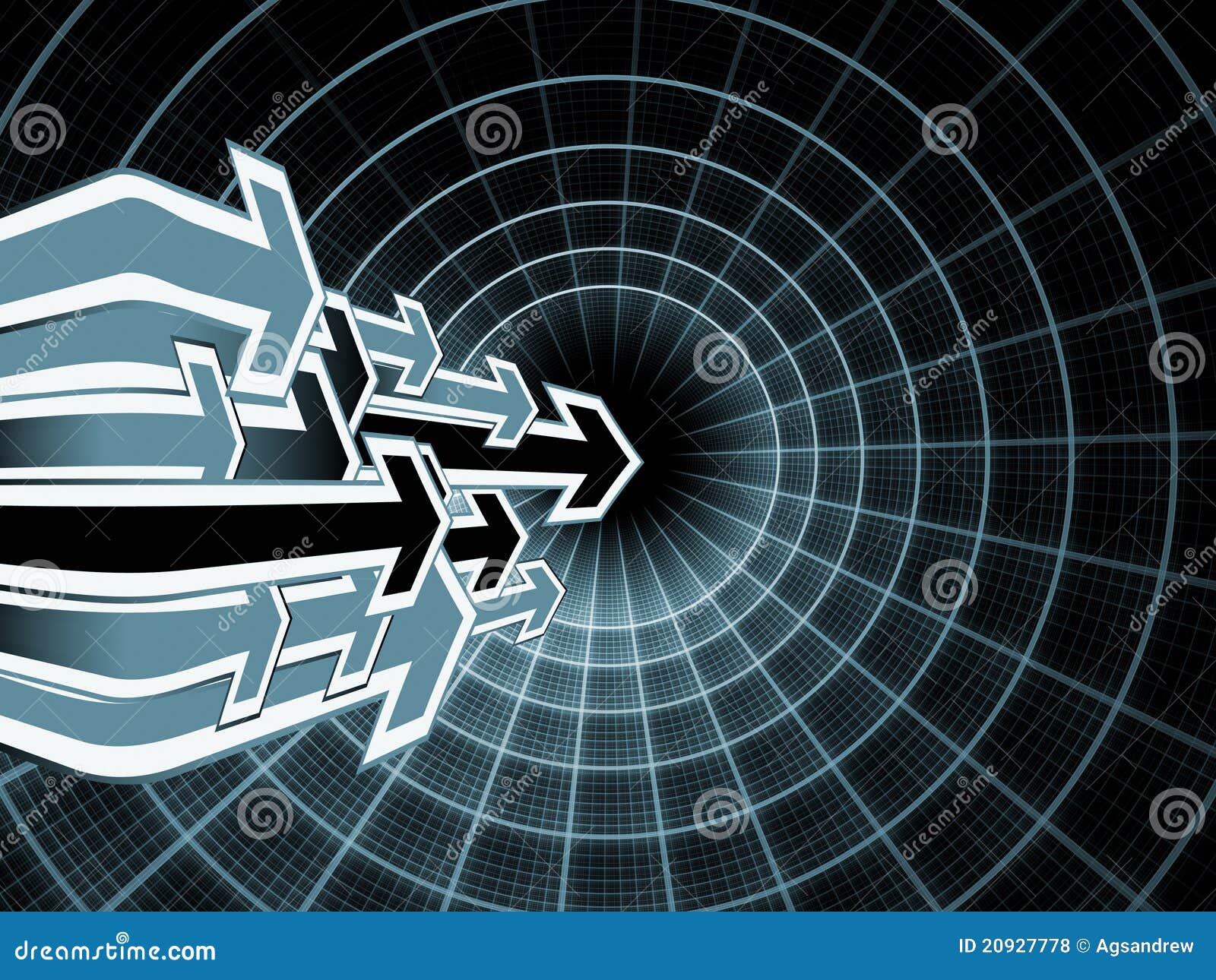 Arrow Abstract stock illustration. Illustration of wallpaper - 20927778