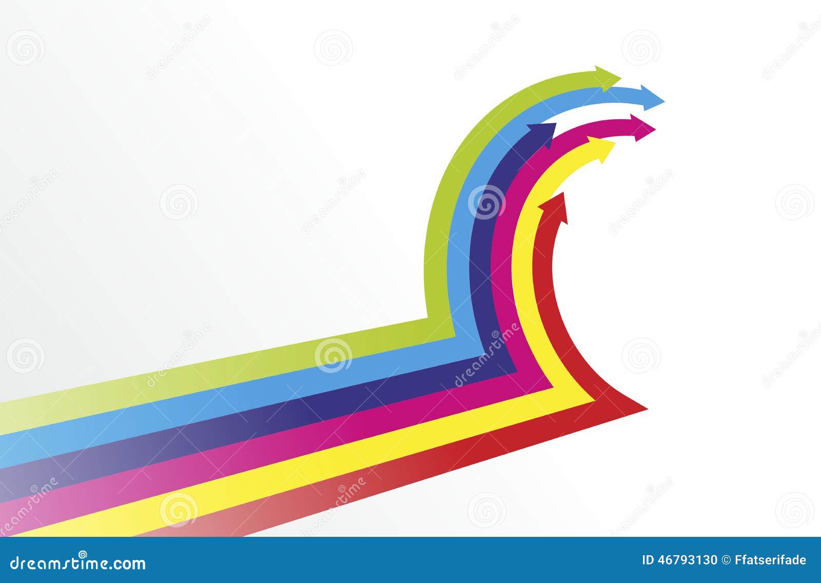 Arrow stock illustration. Illustration of template, ideas - 46793130