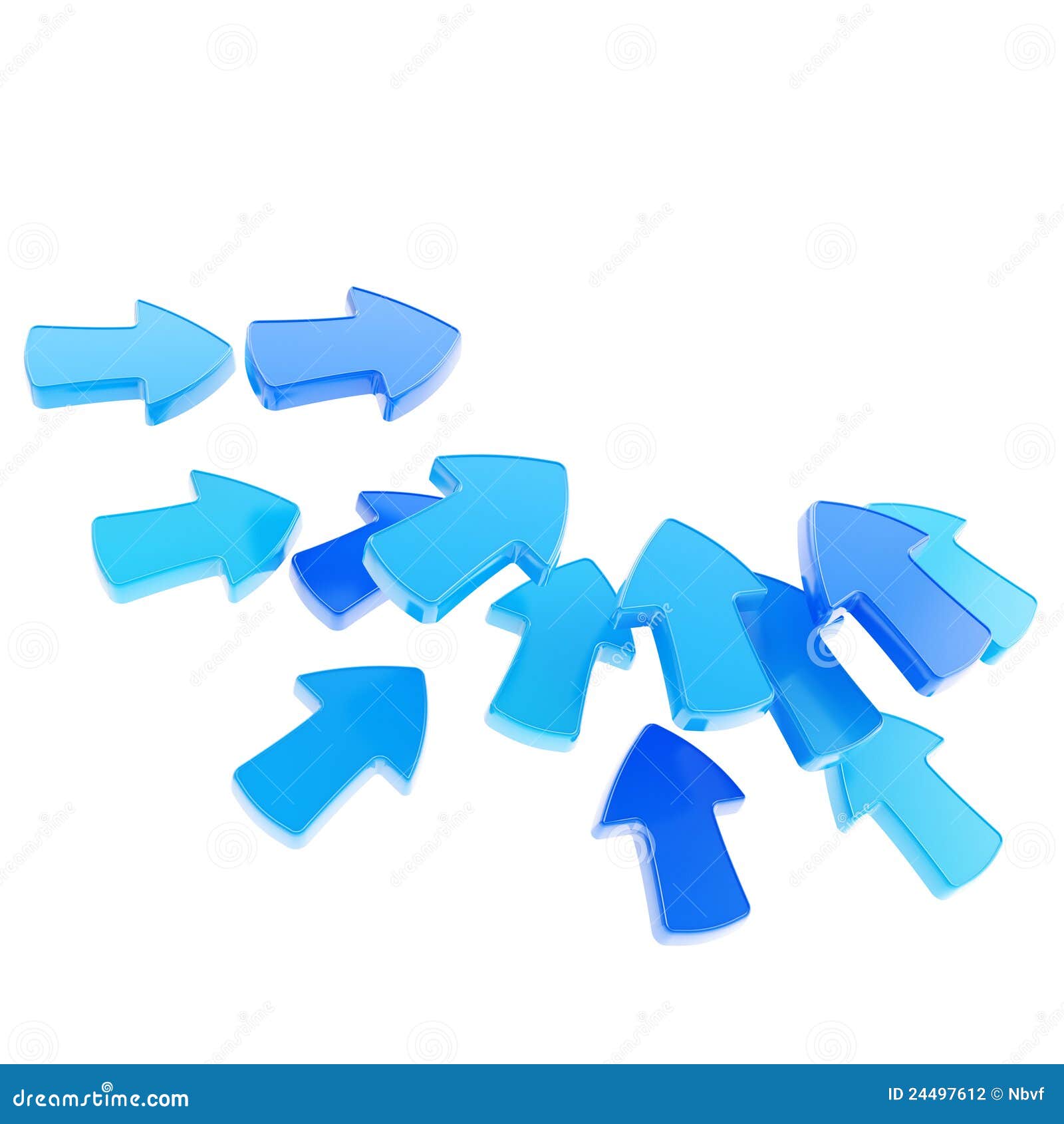 Arrow Attention Symbol Isolated Stock Illustration - Illustration of ...