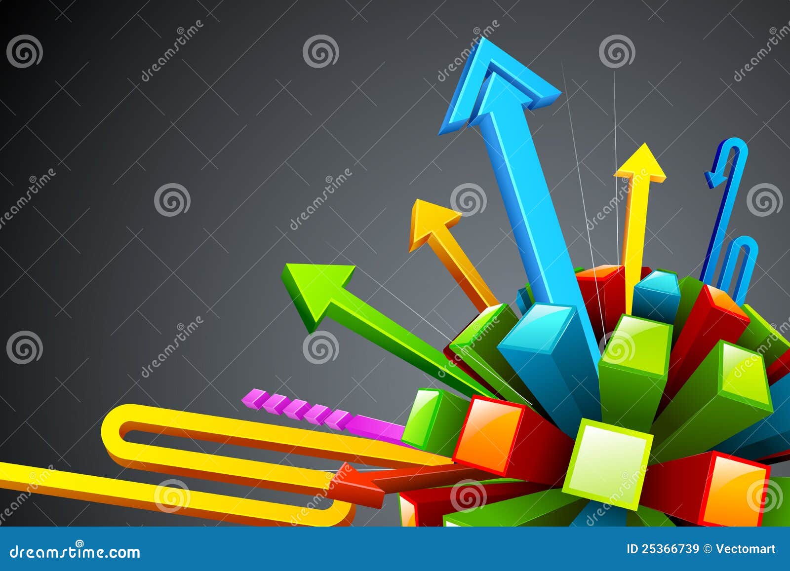 Arrow Background stock vector. Illustration of arrow - 25366739