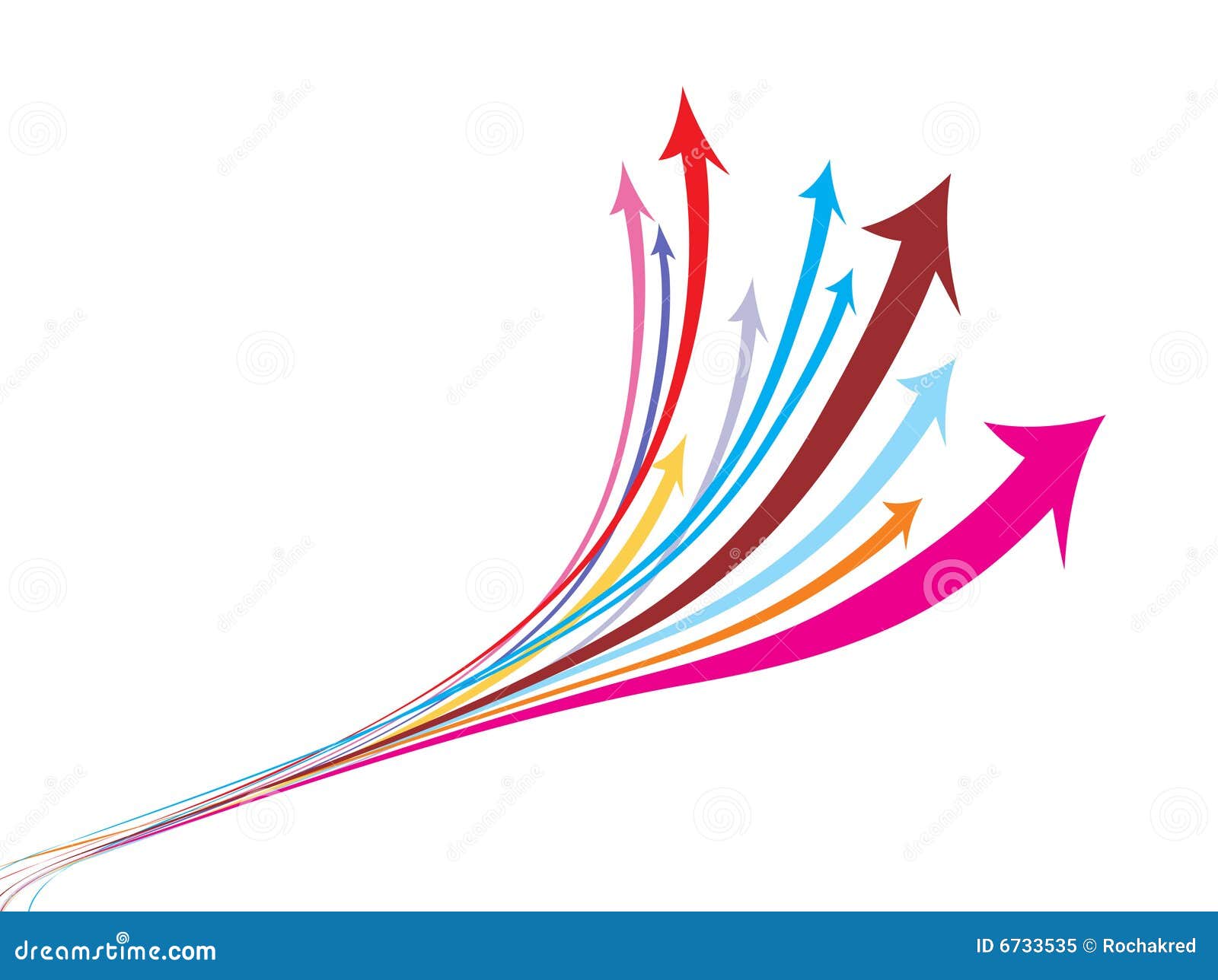 Arrow background stock vector. Illustration of style, easy - 6733535