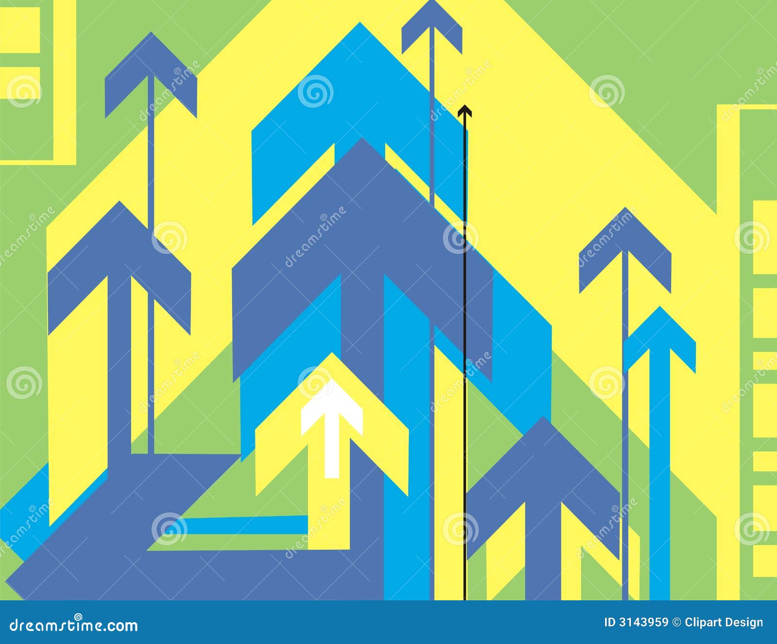 Arrow background series stock vector. Illustration of angle - 3143959