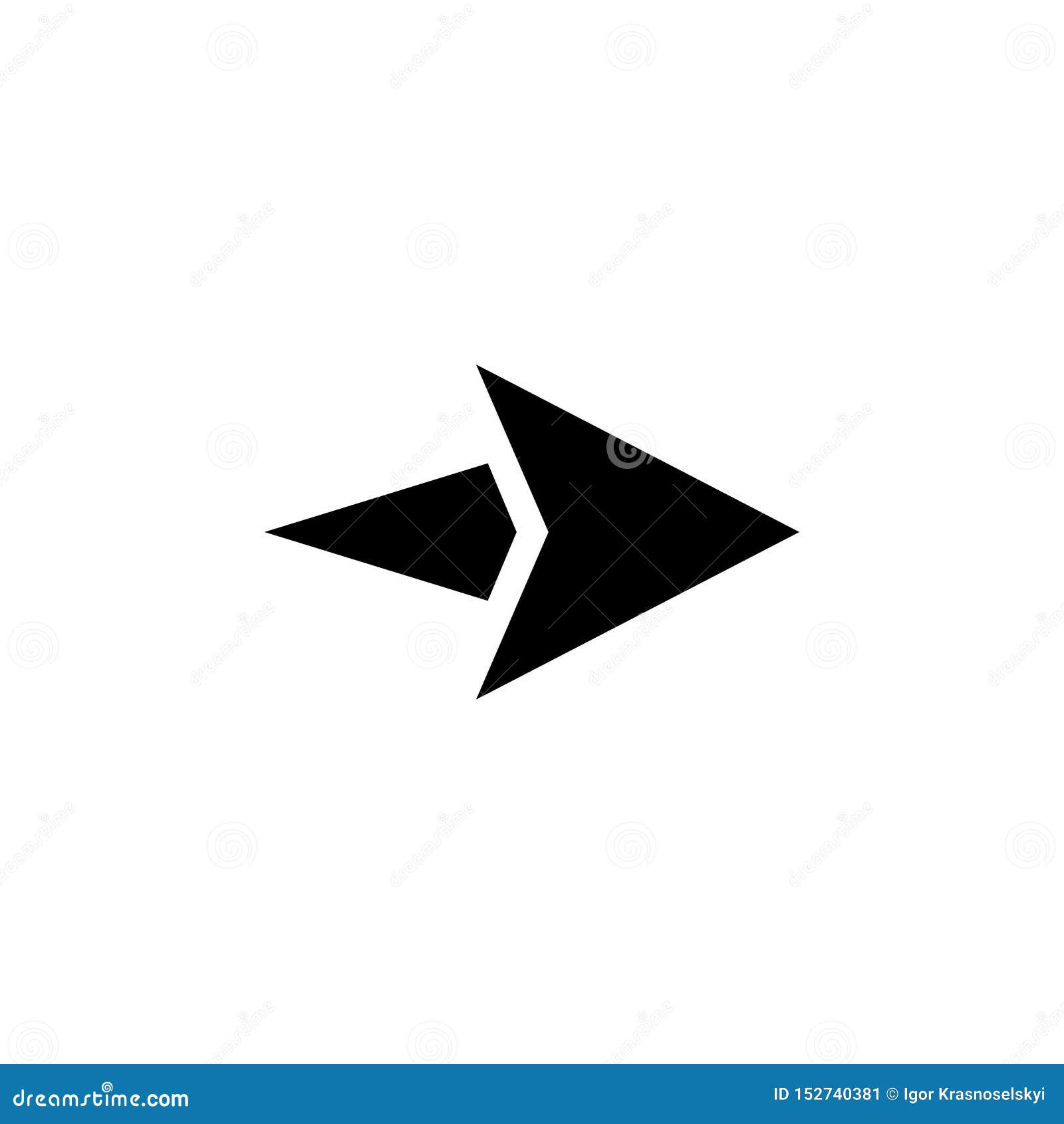 Arrow. Arrow Black Icon. Arrow Vector Icon. Cursor Icon. Cursor in Flat ...
