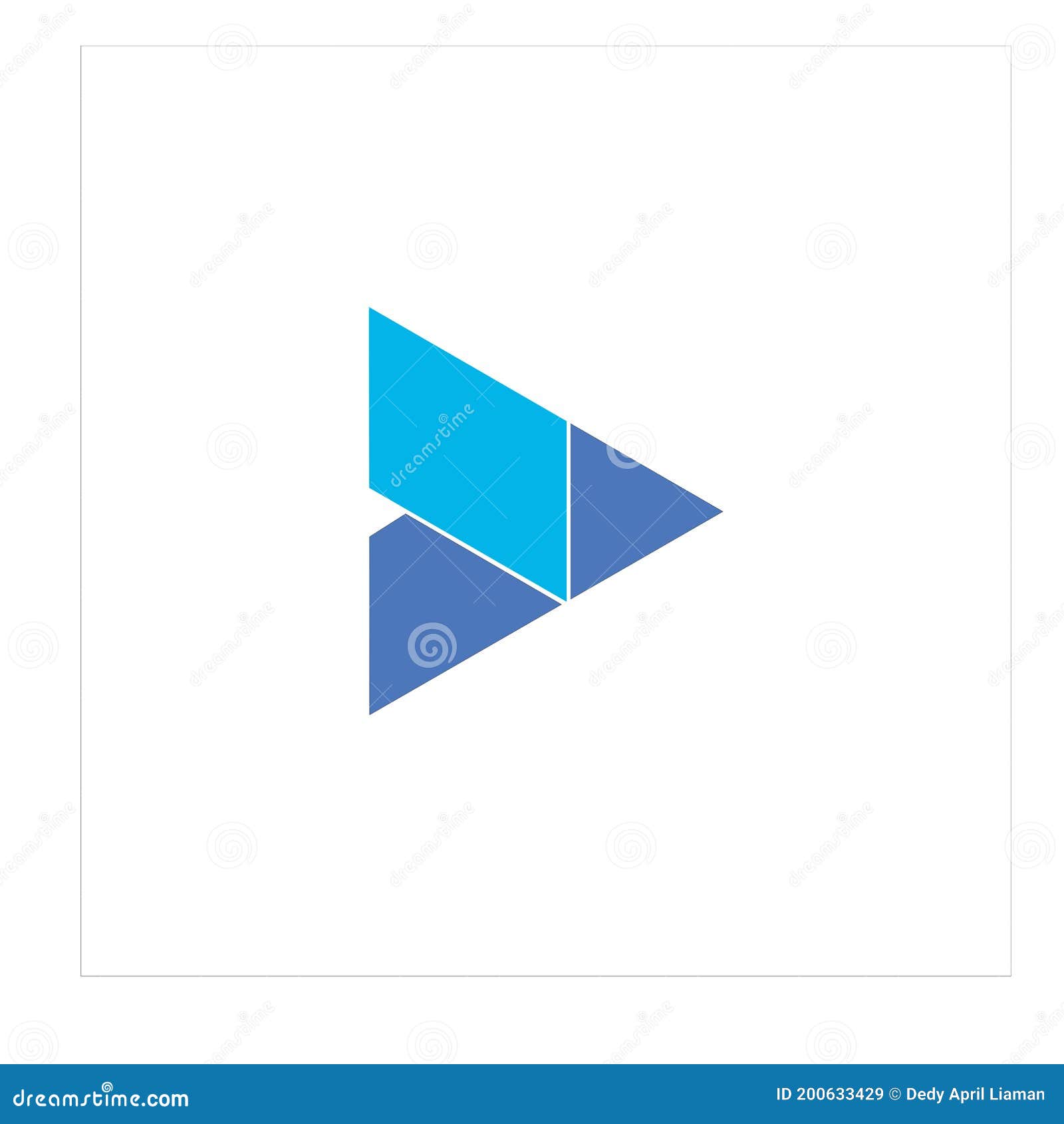Arrow Blue Logo Vector Alpha Stock Vector - Illustration of logo ...