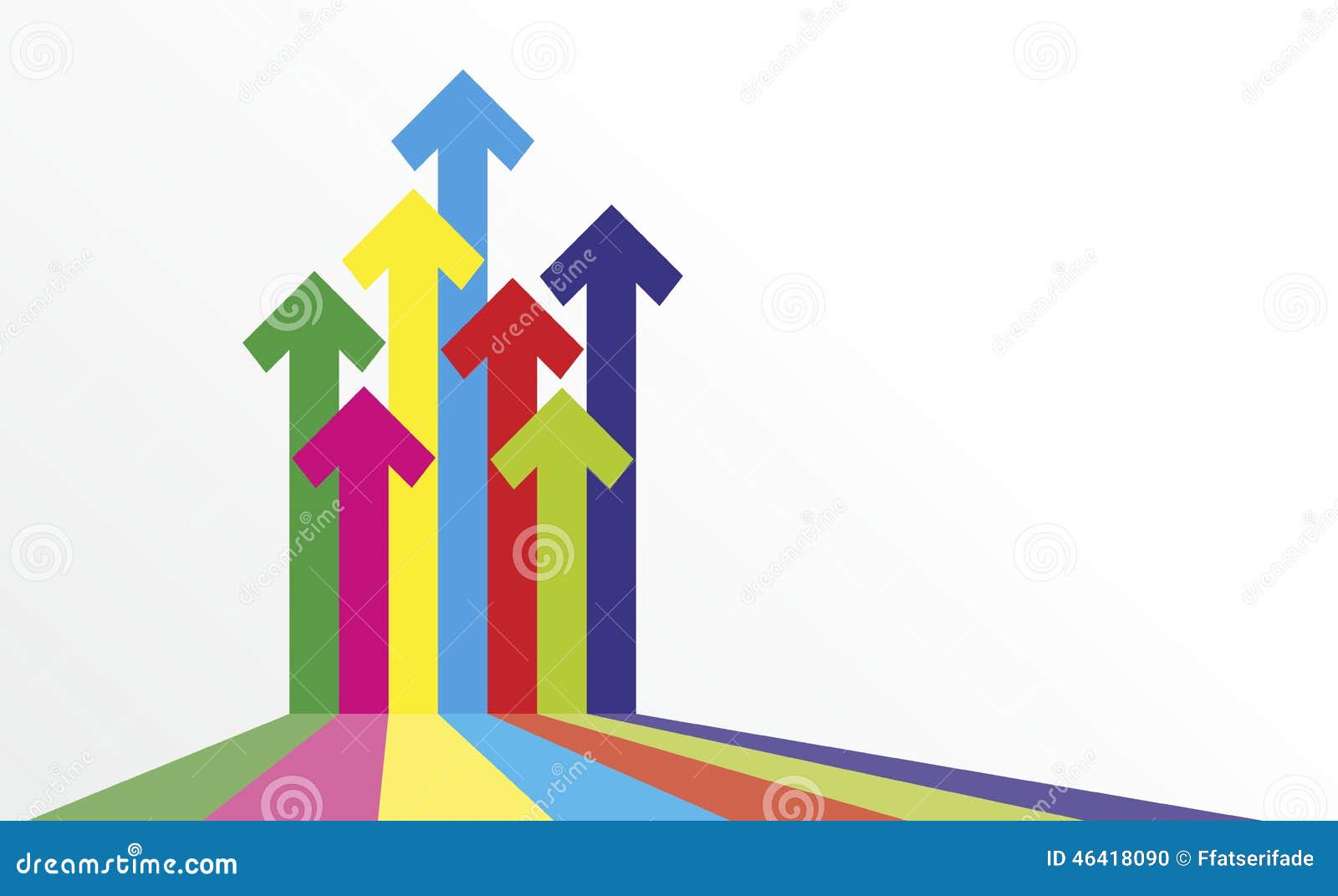 Arrow stock illustration. Illustration of arrows, form - 46418090