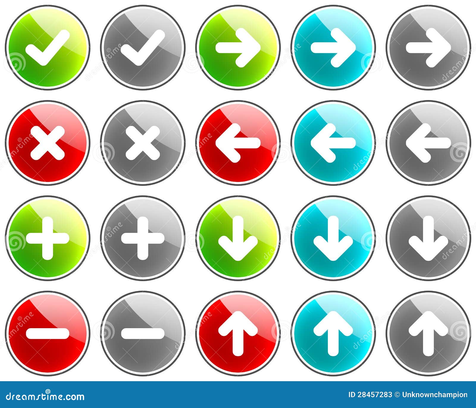 Arrow Buttons stock illustration. Illustration of left - 28457283