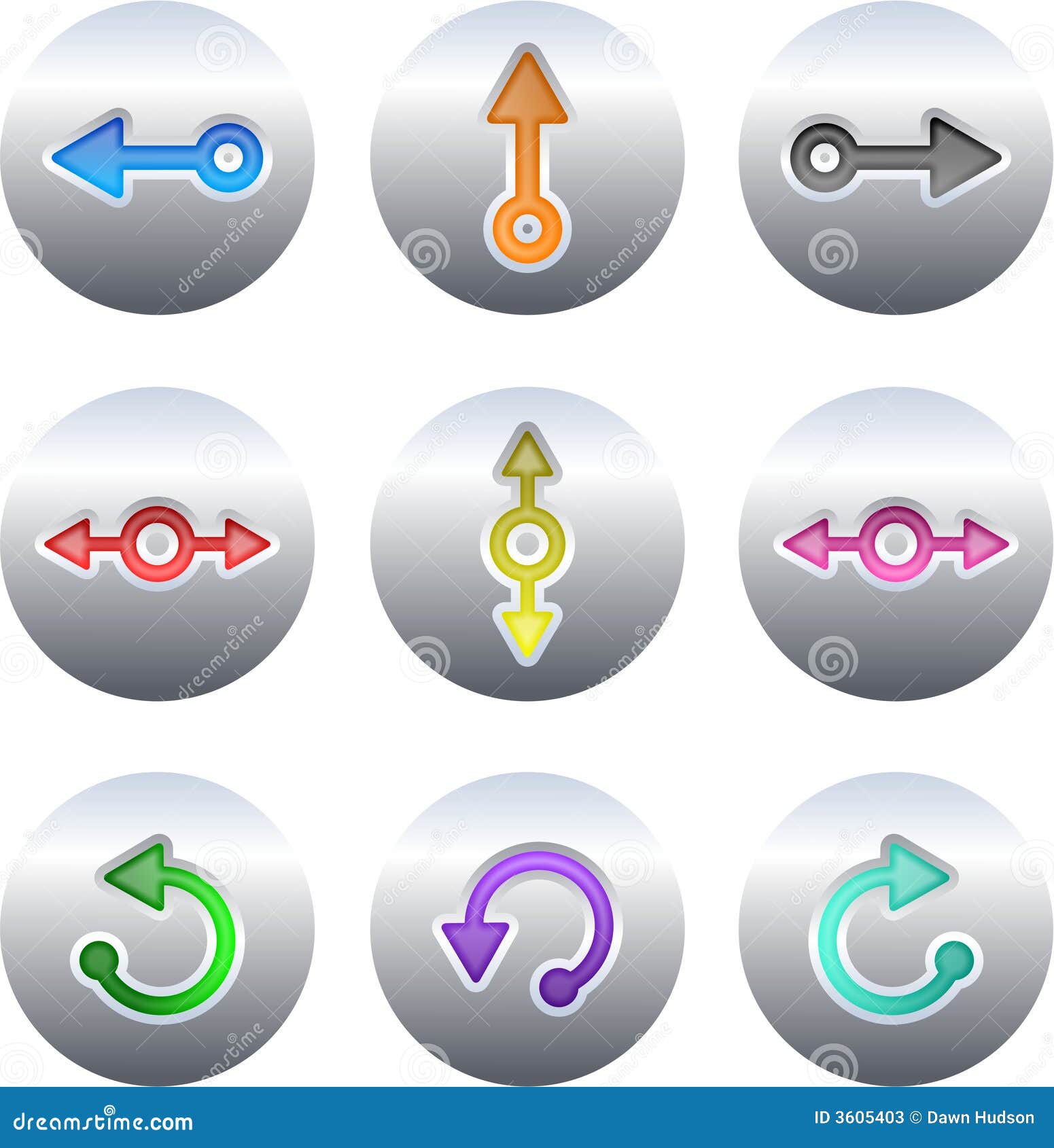 Arrow buttons stock illustration. Illustration of forward - 3605403