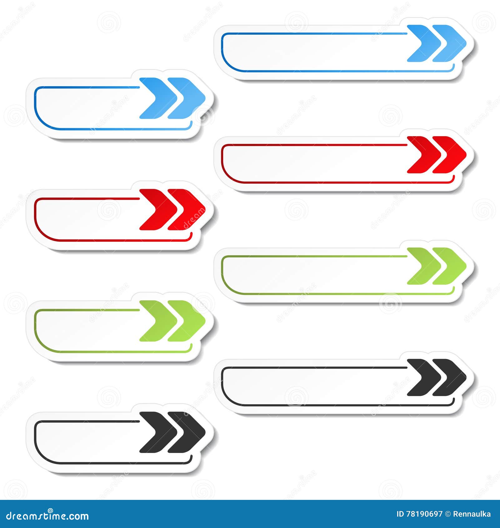 Arrow Buttons. Black, Green, Blue and Red Arrows on the White Simple ... Arrow Buttons. Black, Green, Blue and Red Arrows on the White Simple ...