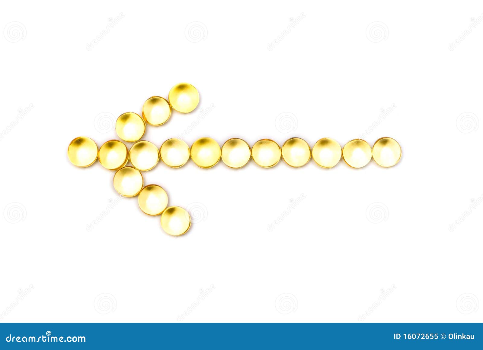 Arrow from capsules stock image. Image of healthy, business - 16072655