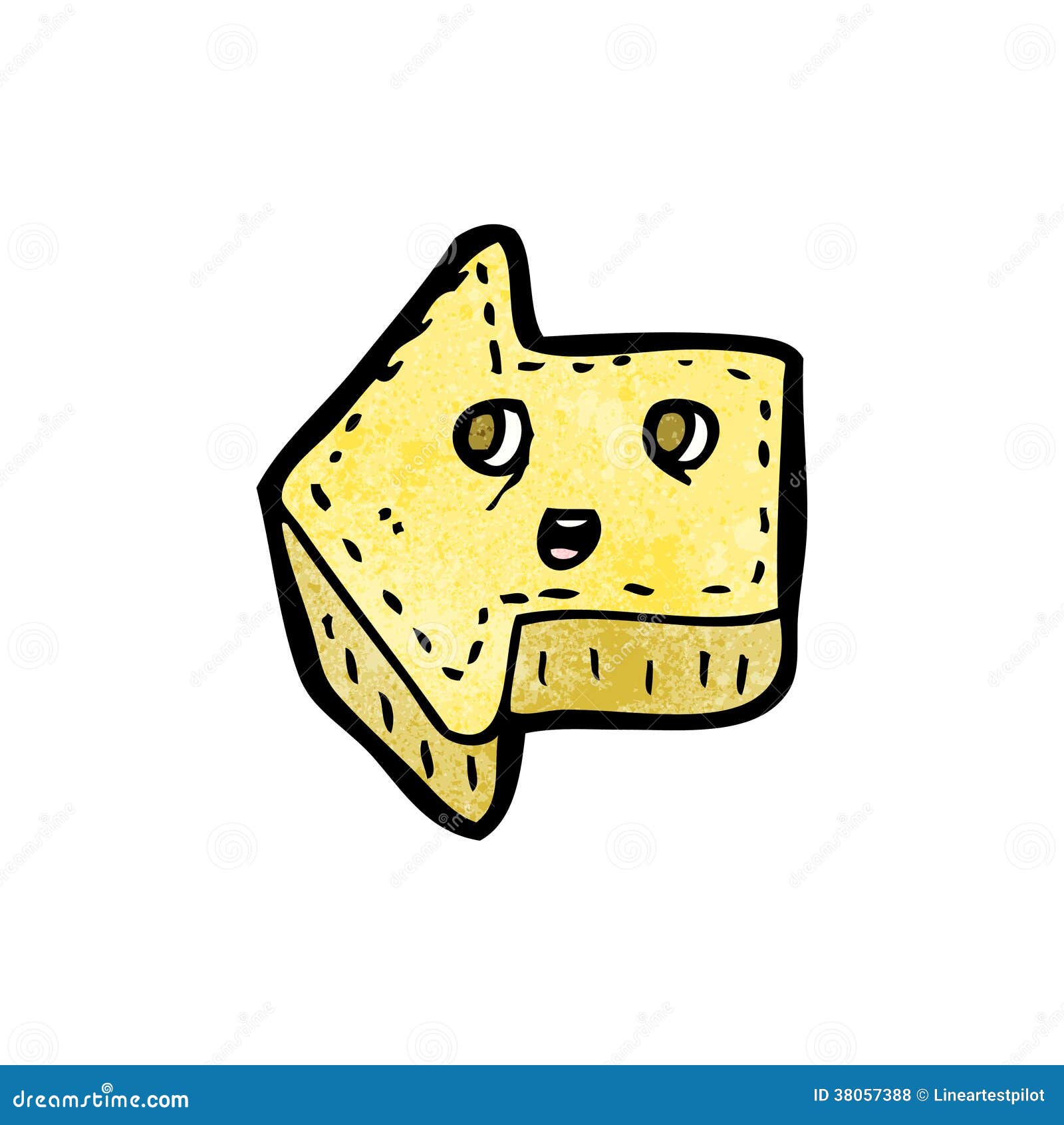 Arrow cartoon character stock vector. Illustration of quirky - 38057388