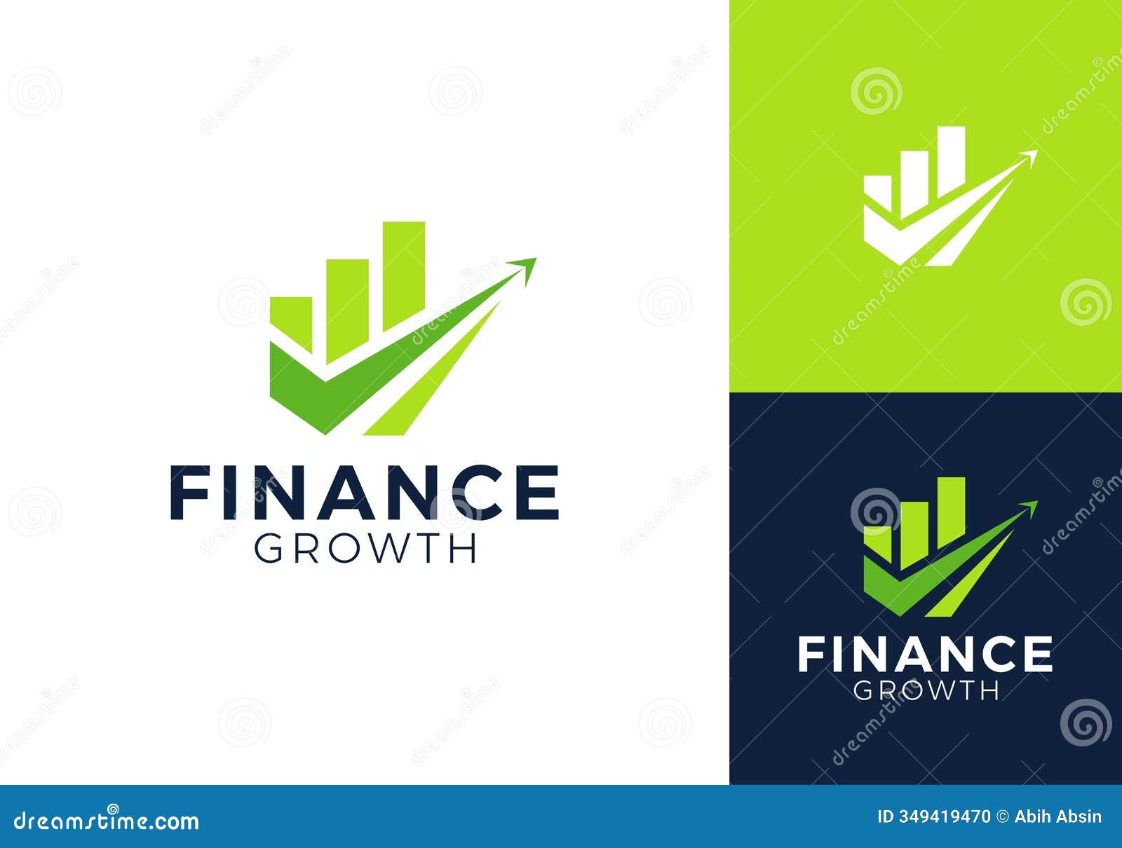 Arrow Chart Logo Design. Creative Diagram Finance Symbol Icon Vector ...