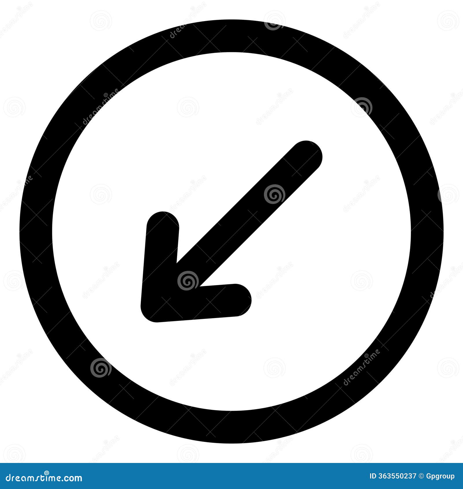 A Red Circle With A Diagonal Red Bar Through It, Signifying A ...