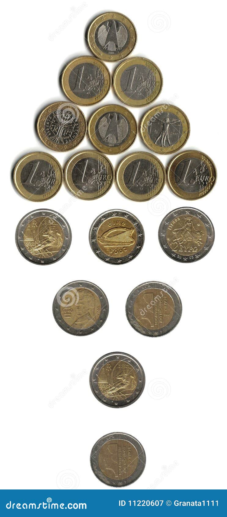 Arrow of coins stock image. Image of banking, arrow, business - 11220607