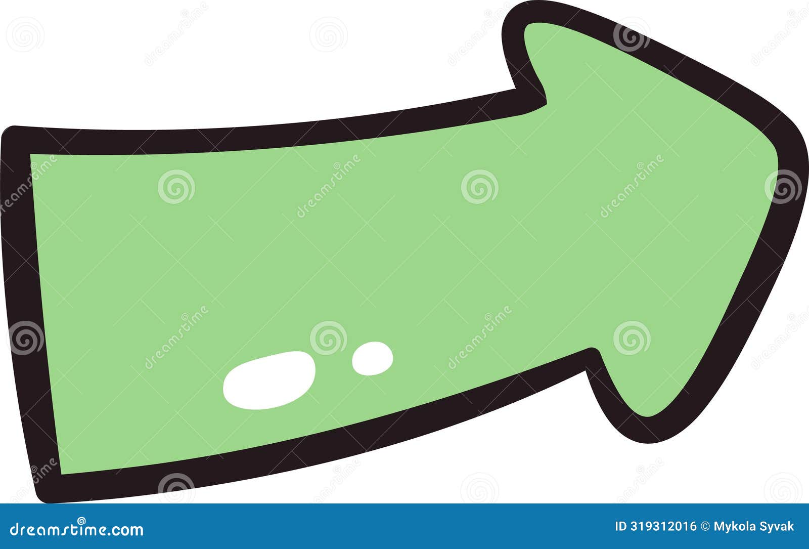 Arrow Comic Book Vector Element | CartoonDealer.com #232387163