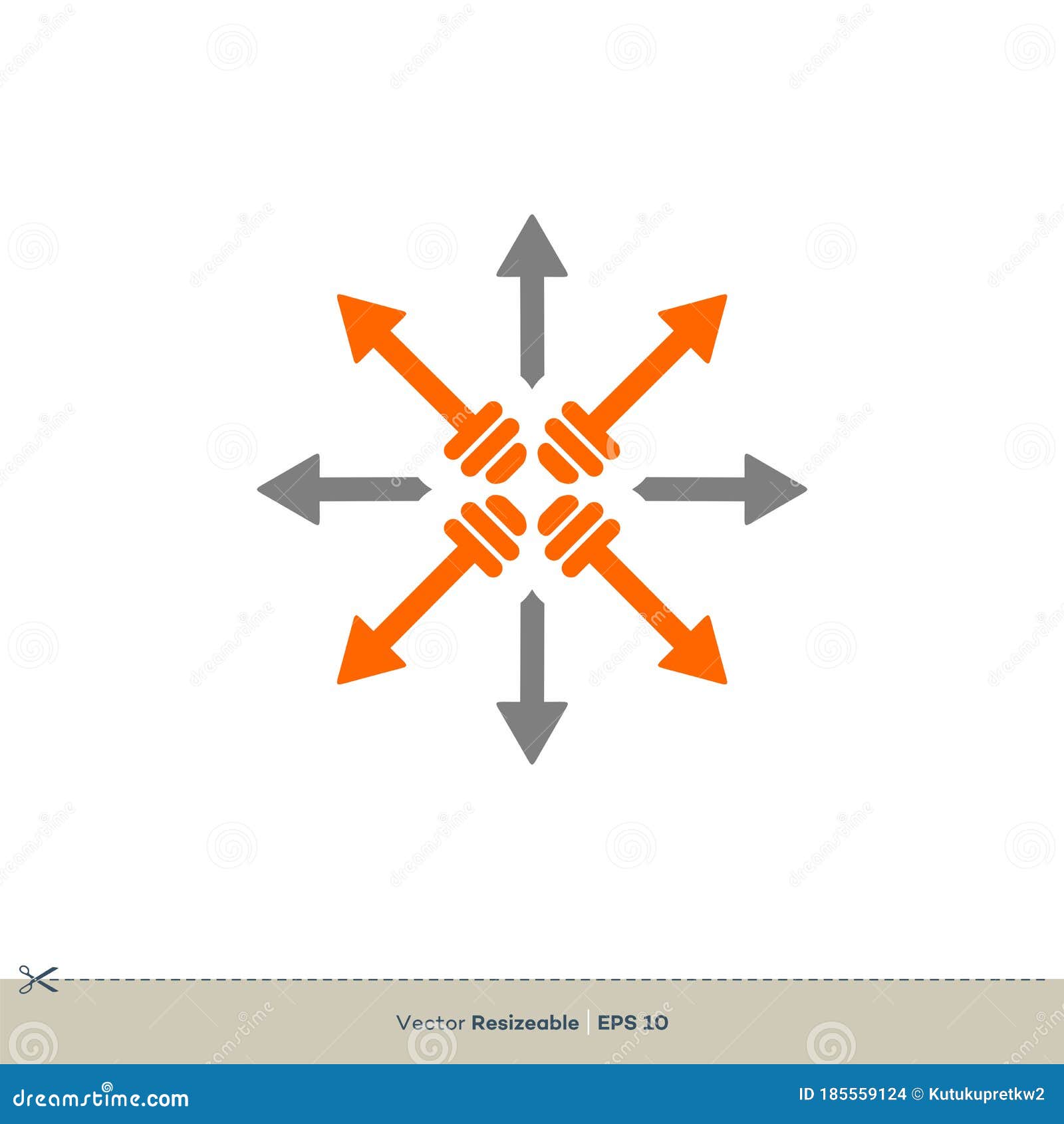 Arrow Compass Vector Logo Template Illustration Design. Vector EPS 10 ...