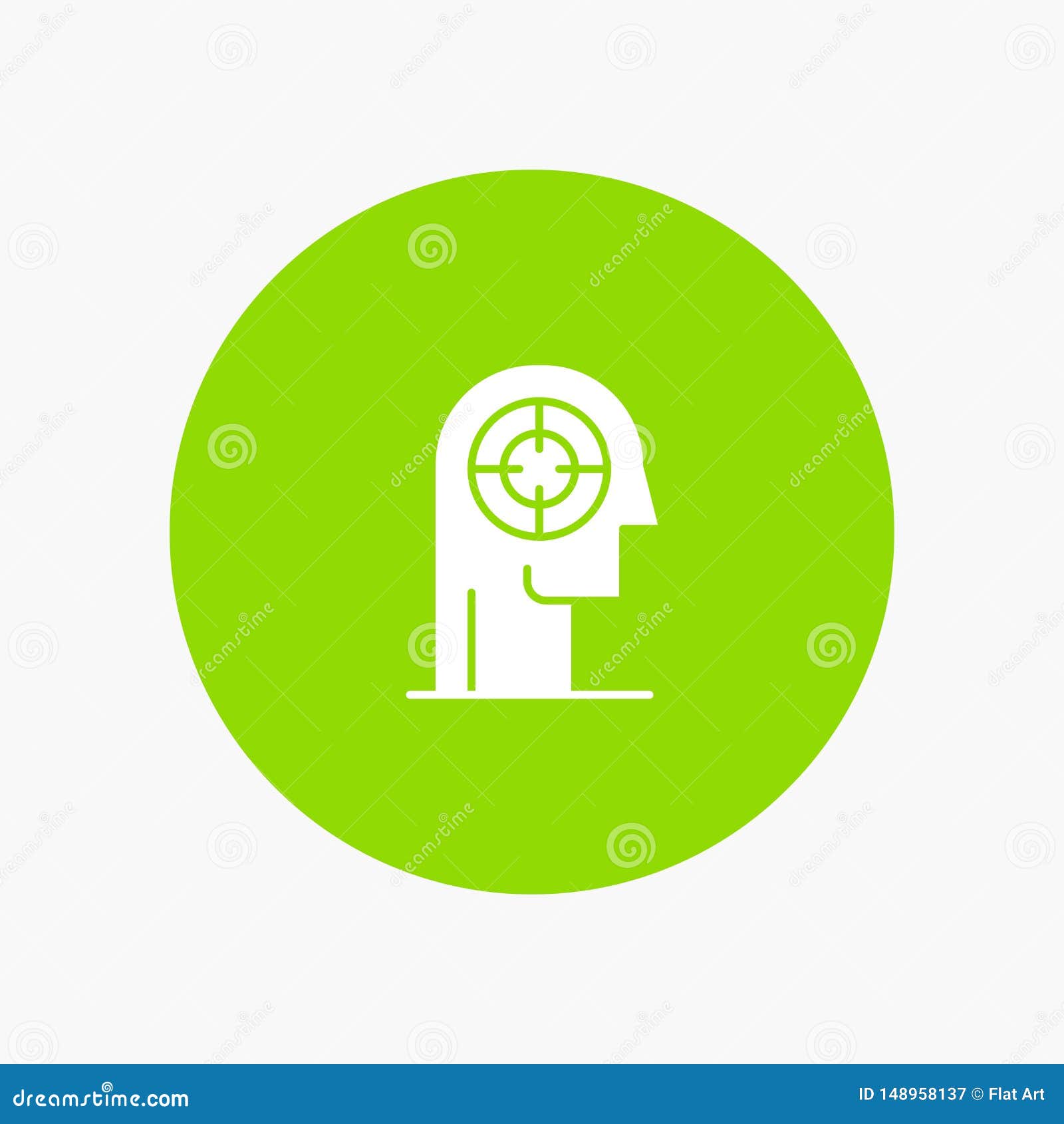 Arrow, Concentration, Focus, Head, Human Stock Vector - Illustration of ...