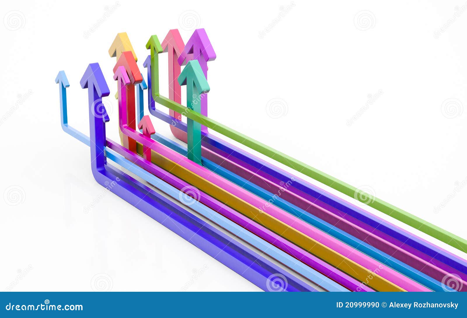 Arrow concept stock illustration. Illustration of creativity - 20999990