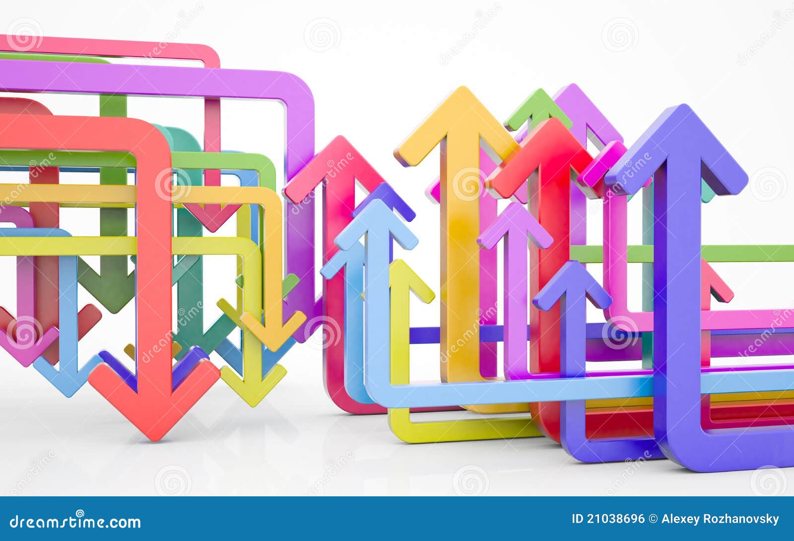 Arrow concept stock illustration. Illustration of color - 21038696