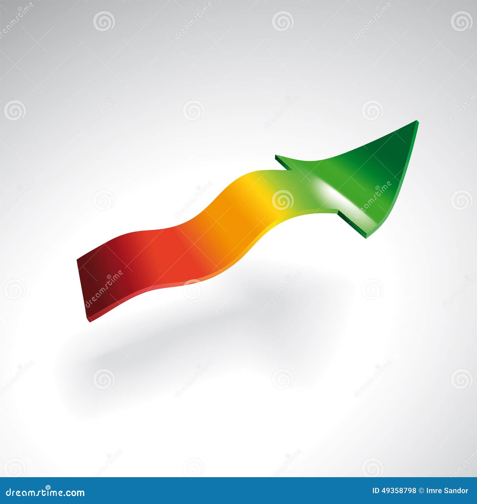 Arrow concept stock vector. Illustration of creative - 49358798