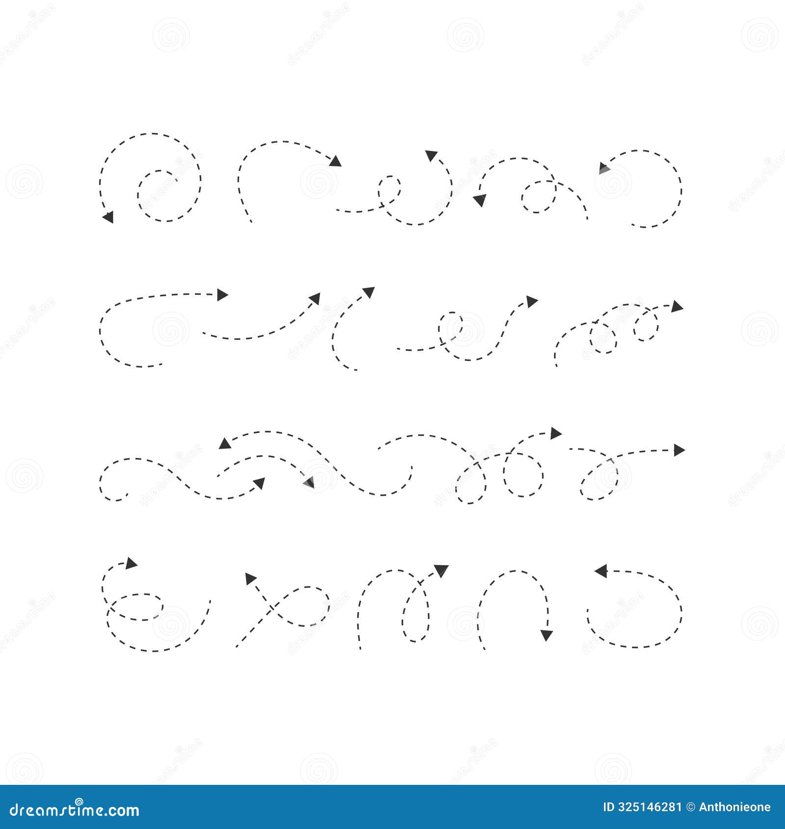 Dash Line Frames. Dashed Outline Shape Cut Line Frame For Coupon Or ...