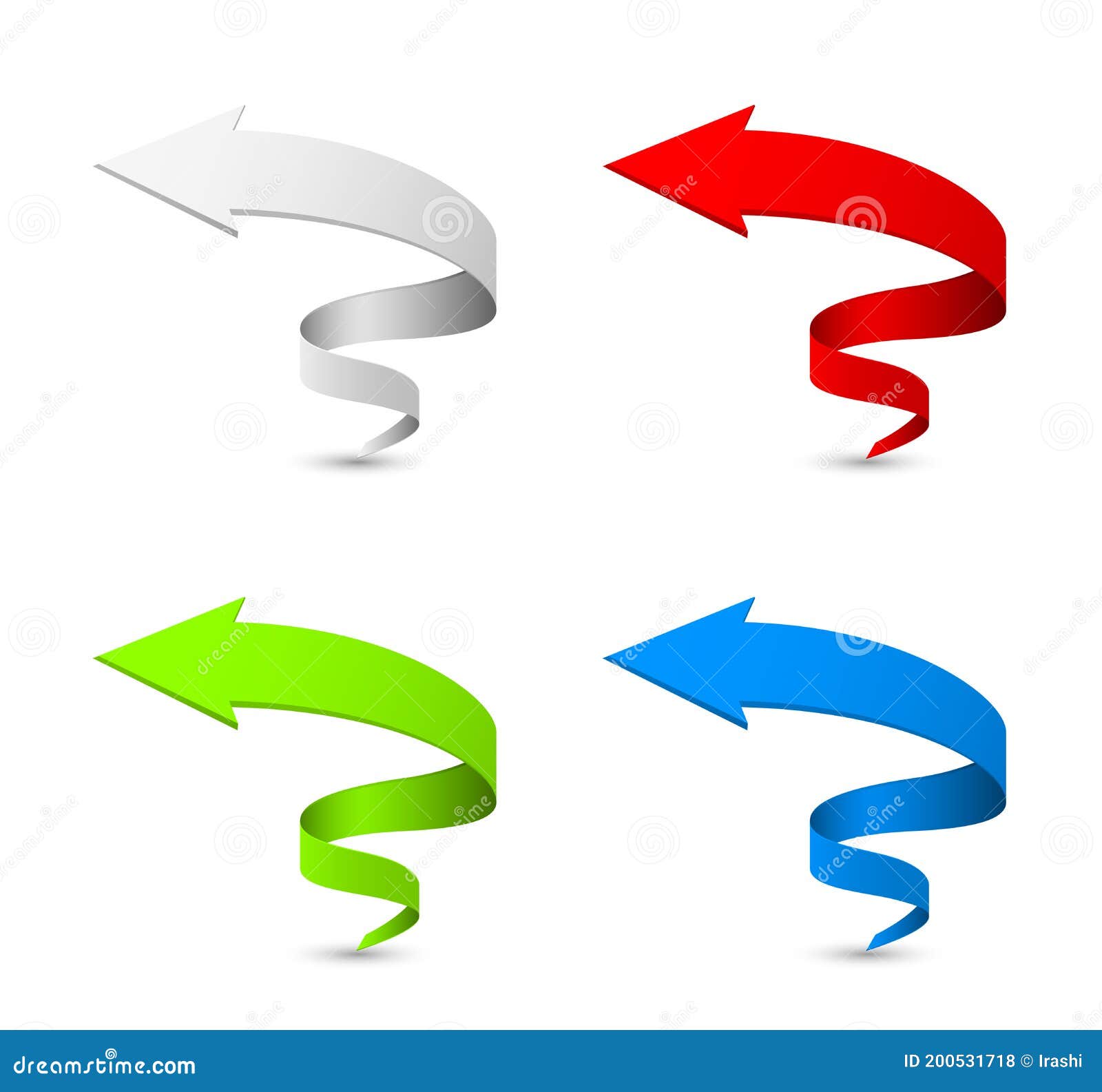 Arrow 3d design stock vector. Illustration of motion - 200531718
